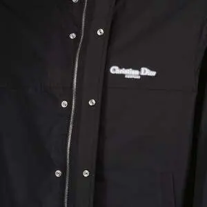 Dior Logo Printed Hooded Jacket