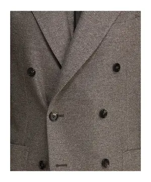 Tagliatore Double -breasted Blazer - Gray