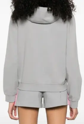 Casablanca Embellished Zip-up Hoodie