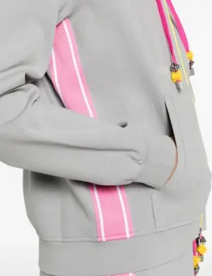 Casablanca Embellished Zip-up Hoodie