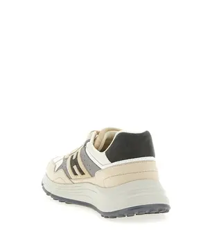 Hogan Hyperlight Sneakers With Logo Detailing - White