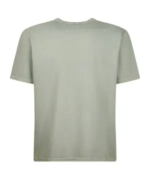 C.P. COMPANY Logo Printed Crewneck T-shirt - Gray