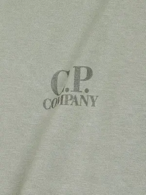 C.P. COMPANY Logo Printed Crewneck T-shirt - Gray