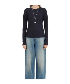 MAISON MARGIELA Long Sleeved Crewneck Top