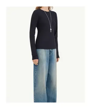 MAISON MARGIELA Long Sleeved Crewneck Top