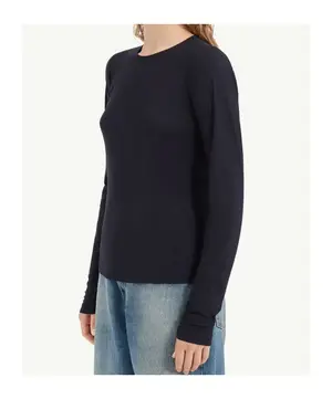 MAISON MARGIELA Long Sleeved Crewneck Top
