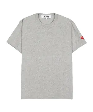 Comme Des Garçons Logo-patch Crew-neck T-shirt