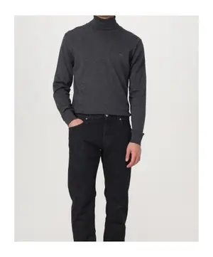Etro Long-sleeved Turtleneck Sweater - Black