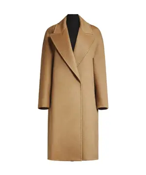 Max Mara Valle Straight Hem Belted Coat