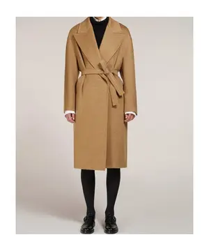 Max Mara Valle Straight Hem Belted Coat
