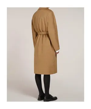 Max Mara Valle Straight Hem Belted Coat