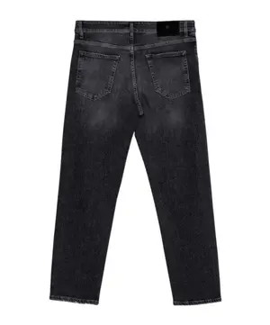 PT TORINO Logo-patch Straight-leg Jeans