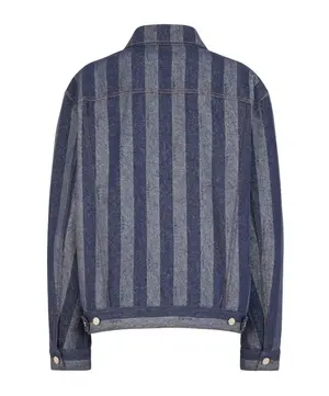 Fendi Striped Button-up Jacket
