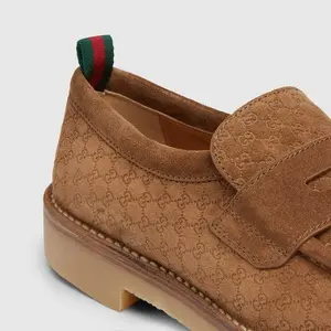 Gucci Web Detailed Loafers