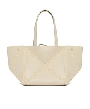 Nanushka Origami Tote Bag - Beige