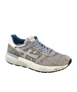 Premiata Mick 7247 Lace-up Sneakers - Gray