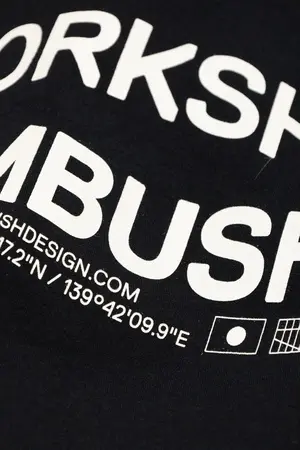 AMBUSH Logo Printed Crewneck T-shirt - Black