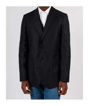 Ami Button-up Jacket - Black