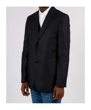 Ami Button-up Jacket - Black