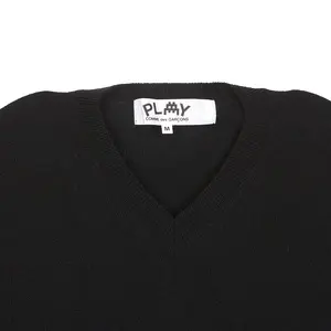 Comme Des Garçons X Invader Long-sleeved Sweater