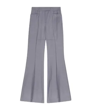 REMAIN BIRGER Christensen Press Fold Flared Pants