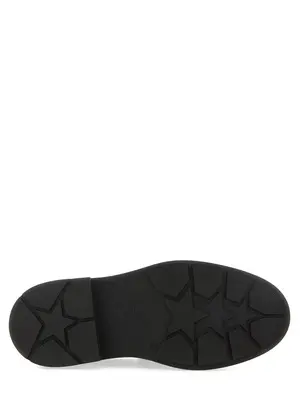Ash Round Toe Loafers - Black