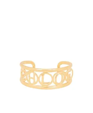 Chloé Script Bracelet - Vintage Gold