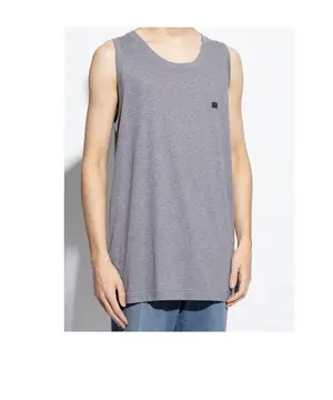 Dolce & Gabbana Oversized Logo Tag Singlet