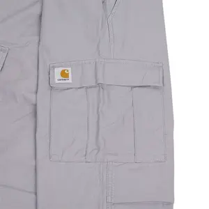 Carhartt Work In Progress Low Rise Cargo Pants - Gray