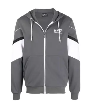 Ea7 Full Zip Sweatshirts Hoodies For Men