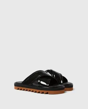 Stella McCartney Open Toe Slip-on Sandals