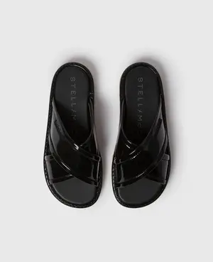 Stella McCartney Open Toe Slip-on Sandals