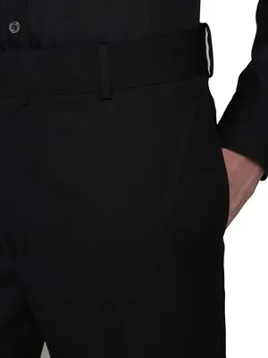 Alexander McQueen Tapered Trousers - Black