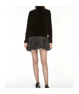 Max Mara Velvet Mini Dress