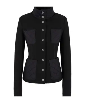 Giorgio Armani Knitted Single-breasted Jacket