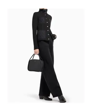 Giorgio Armani Knitted Single-breasted Jacket