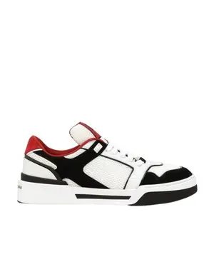 Dolce & Gabbana Round Toe Low Top Sneakers