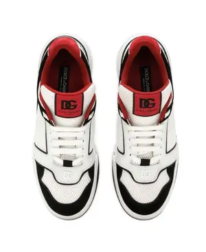 Dolce & Gabbana Round Toe Low Top Sneakers