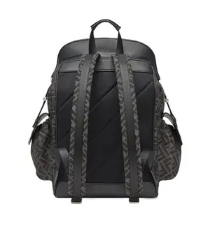 Fendi Ff Jacquard Drive Backpack