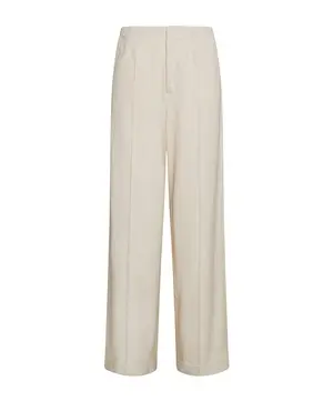 FORTE_FORTE Soft Pleated Trousers - Dune