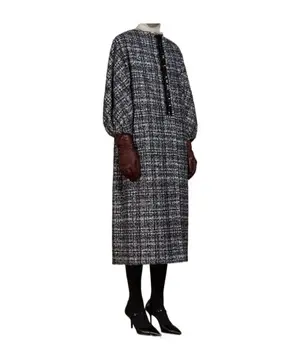 Max Mara Acieri Tweed Coat
