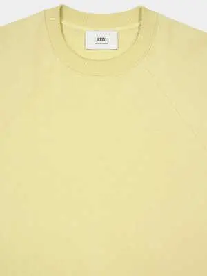 Ami De Coeur Crewneck Sweatshirt - Yellow