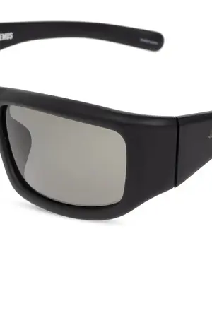 Jacquemus X Linda Farrow Aero Sunglasses - Gray