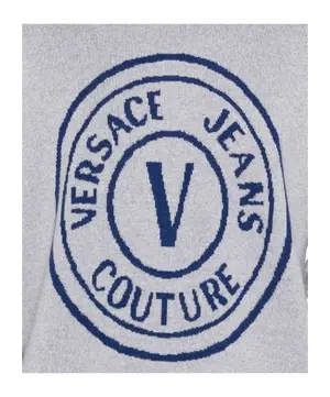 Versace V-emblem Crewneck Jumper