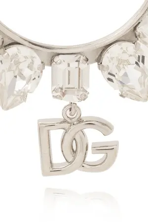 Dolce & Gabbana Embellished Logo Ear Cuff