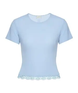 Magda Butrym Trimmed T-shirts For Women