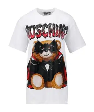 Moschino Teddy Bear Graphic T-shirt - Black