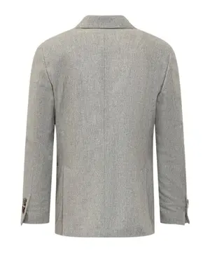 LARDINI Single-breasted Tailored Blazer - Gray