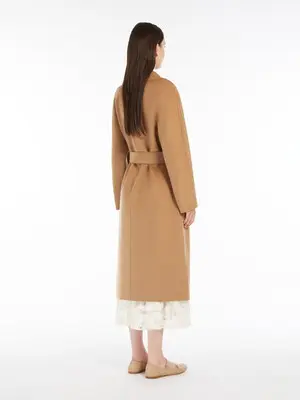 Max Mara Belted Mid-length Coat - Camel