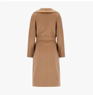 Max Mara Belted Mid-length Coat - Camel